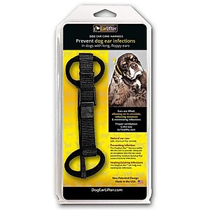 Black Webbing Dog EarLiifter (Medium)