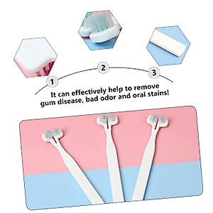 FOMIYES 16 Pcs Pet Toothbrush Comfortable Tooth Brush Household Dog Toothbrush Pet Supply Cat Toothbrush Convenient Tooth Brush Dog Accessory Household Tooth Brush Portable Tooth Brush