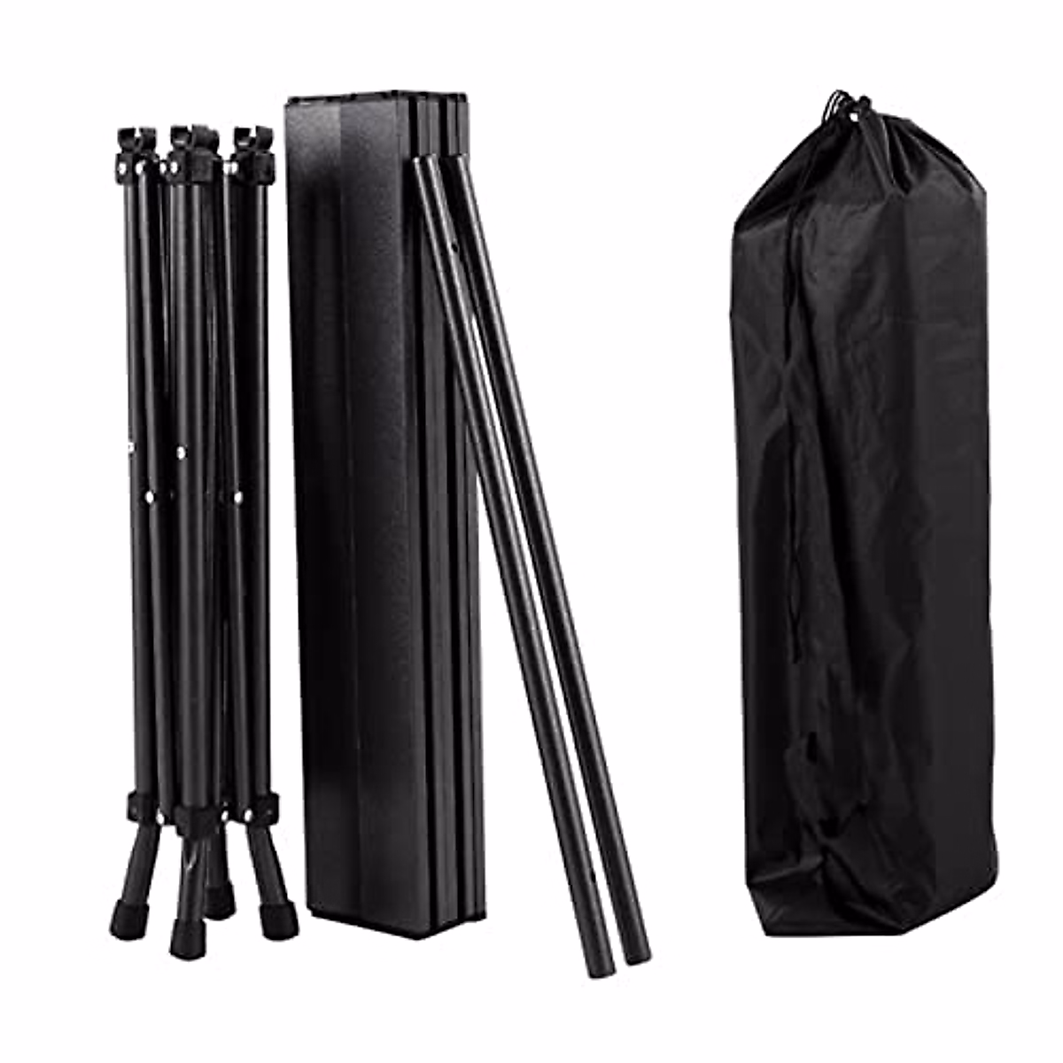 ZHYH Portable Light Weight Aluminum Alloy Outdoor Folding Table for Camping Beach Backyards BBQ Party Tabletop