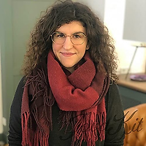 JOVAKIT Polygon Blue Light Blocking Glasses for Women Men Vintage Octagon Square Non-prescription Metal Eyeglasses (Rose Gold+Black)