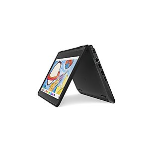 Lenovo ThinkPad Yoga 11e 5th Gen 20LM000WUS 11.6" Touchscreen LCD 2 in 1 Notebook - Intel Celeron N4100 Quad-core (4 Core) 1.10 GHz - 4 GB DDR4 SDRAM - 128 GB SSD - Windows 10 Pro 64-bit (English