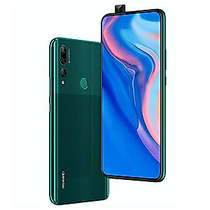 Huawei Y9 Prime 2019 (128GB, 4GB RAM) 6.59" Display, 3 AI Cameras, 4000mAh Battery, Dual SIM GSM Factory Unlocked - STK-LX3, US & Global 4G LTE International Model (Emerald Green, 128 GB)