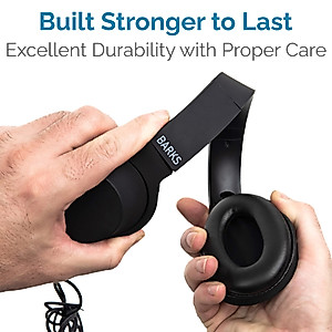 Bulk Headphones for Classroom (10 Pack) - Premium On-Ear Kids Headphones for School: Best for Students Grades 6-12 in Classrooms (Crisp Clear Audio, Comfortable Fit, Noise Reducing, Easy to Clean)