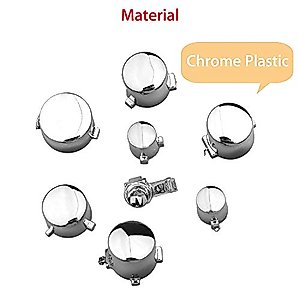 18-in-1 Replaceable Replacement Controller Parts Set