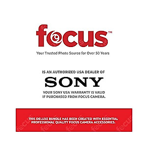 Sony Alpha a7C Full-Frame Compact Mirrorless Camera (Black) Bundle with FE 28-60mm and 24mm Lens (5 Items)