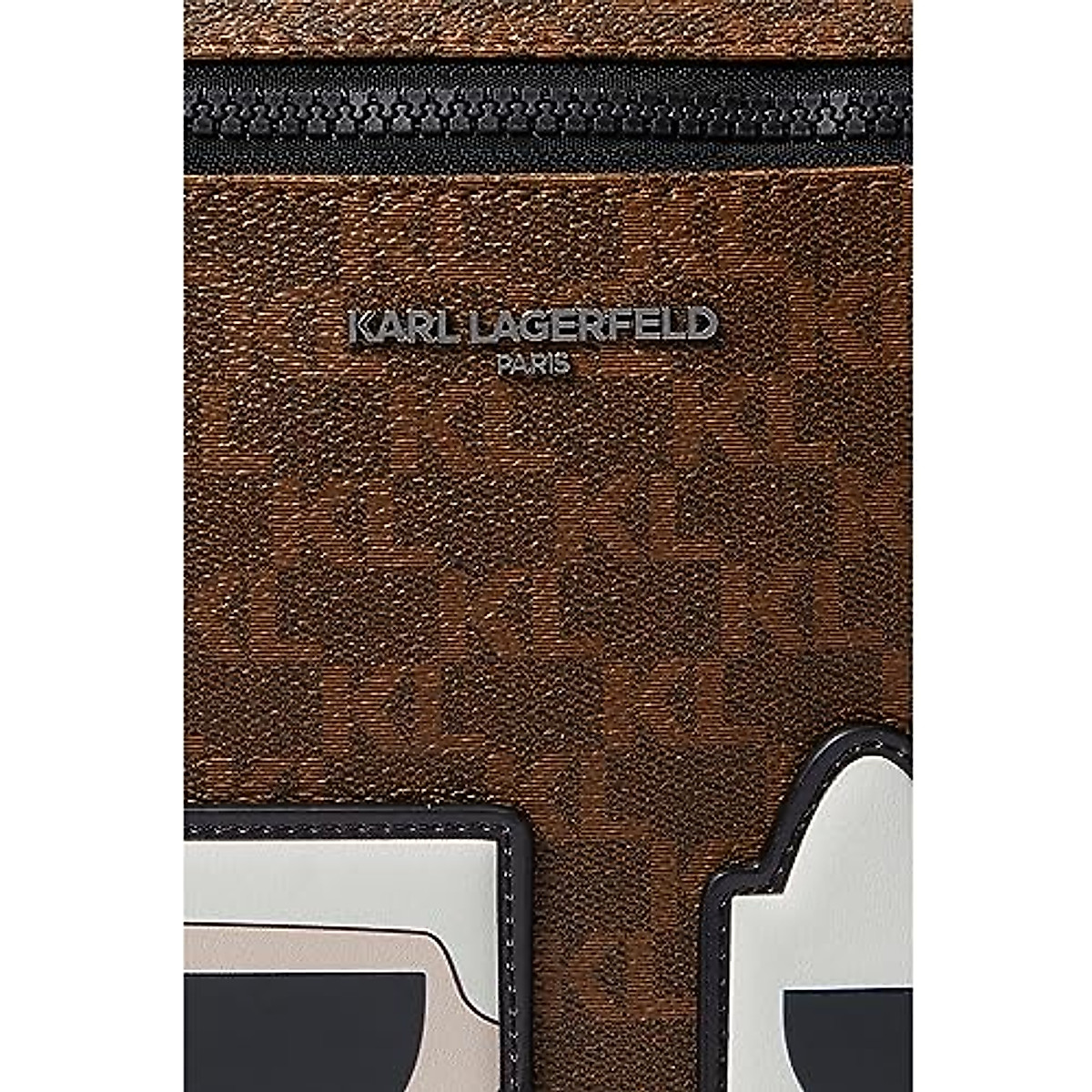 Karl Lagerfeld Paris Amour Backpack Tan/Black Multi One Size