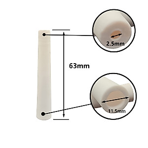 Ceramic Sandblasting Gun Assembly: Nozzle Tip (3/32" ID), Bracket, Brass Ball Valve and Connector 2Pcs Grinding Nozzle Tip Replacement,Valve Type Sandblaster Gun