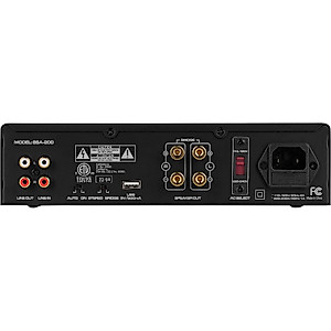 Dayton Audio BSA-200 200 Watt Bridgeable Stereo Bass Shaker and Subwoofer Amplifier with Remote - 110 WPC RMS at 2 Ohms, 230 Watts RMS at 4 Ohms Bridged
