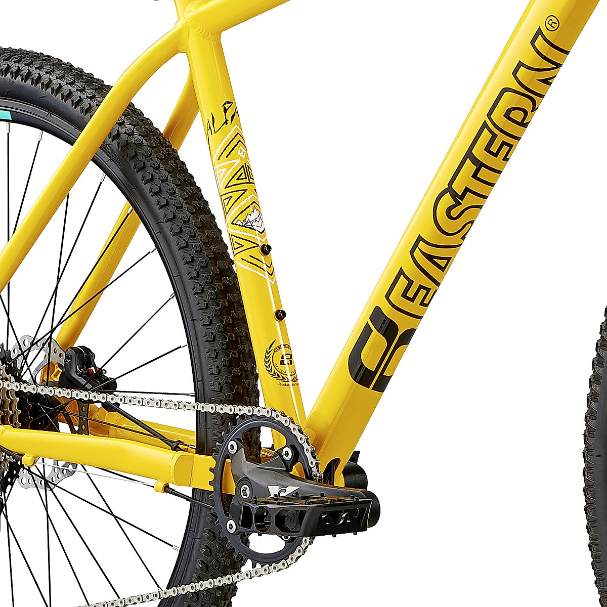 Eastern Bikes Alpaka 29" Mountain Bike Men's Hardtail (Yellow, 19")