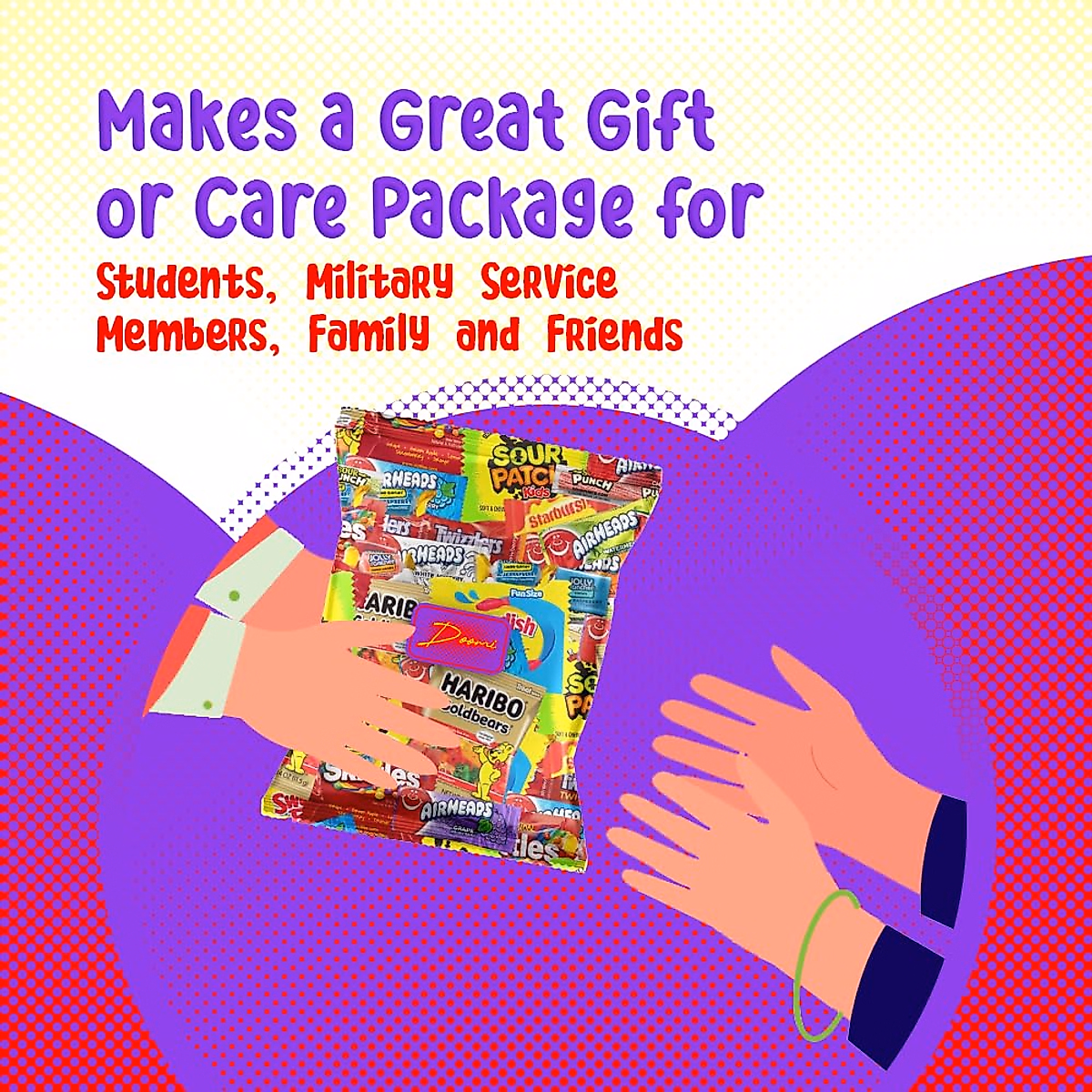 Bulk Assorted Fruit Candy - Starburst, Skittles, Swedish Fish, Air Heads, Jolly Rancher, Sour Punch, Sour Patch Kids, Gold-Bears Gummi Bears & Twizzlers (32 Oz Variety Pack)