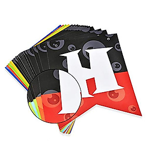 Kreatwow Monster Happy Birthday Banner Monster Bash Party Supplies