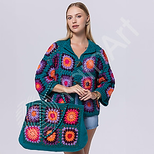 Yarn ArtYarnart Jeans Yarn, Amigurumi Cotton Yarn, Cotton Yarn Crocheting, Knitting Yarn, amigurumi Cotton Yarn, Turkish Yarn, 55% Cotton – 45% PAC (Poliacrylic) Color (47)