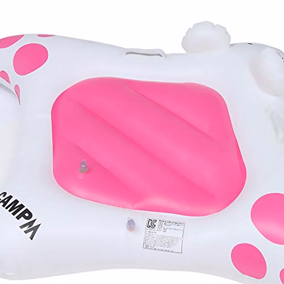 Toxz Floating Inflatable Circle for Kids, Armrest Design Inflatable Fish,Durable Environment Protection PVC(Ship from US!)