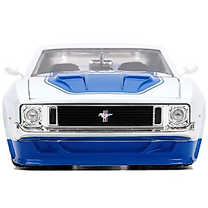 Jada Toys Big Time Muscle 1:24 1973 Ford Mustang Mach 1 Die-cast Car, Toys for Kids and Adults