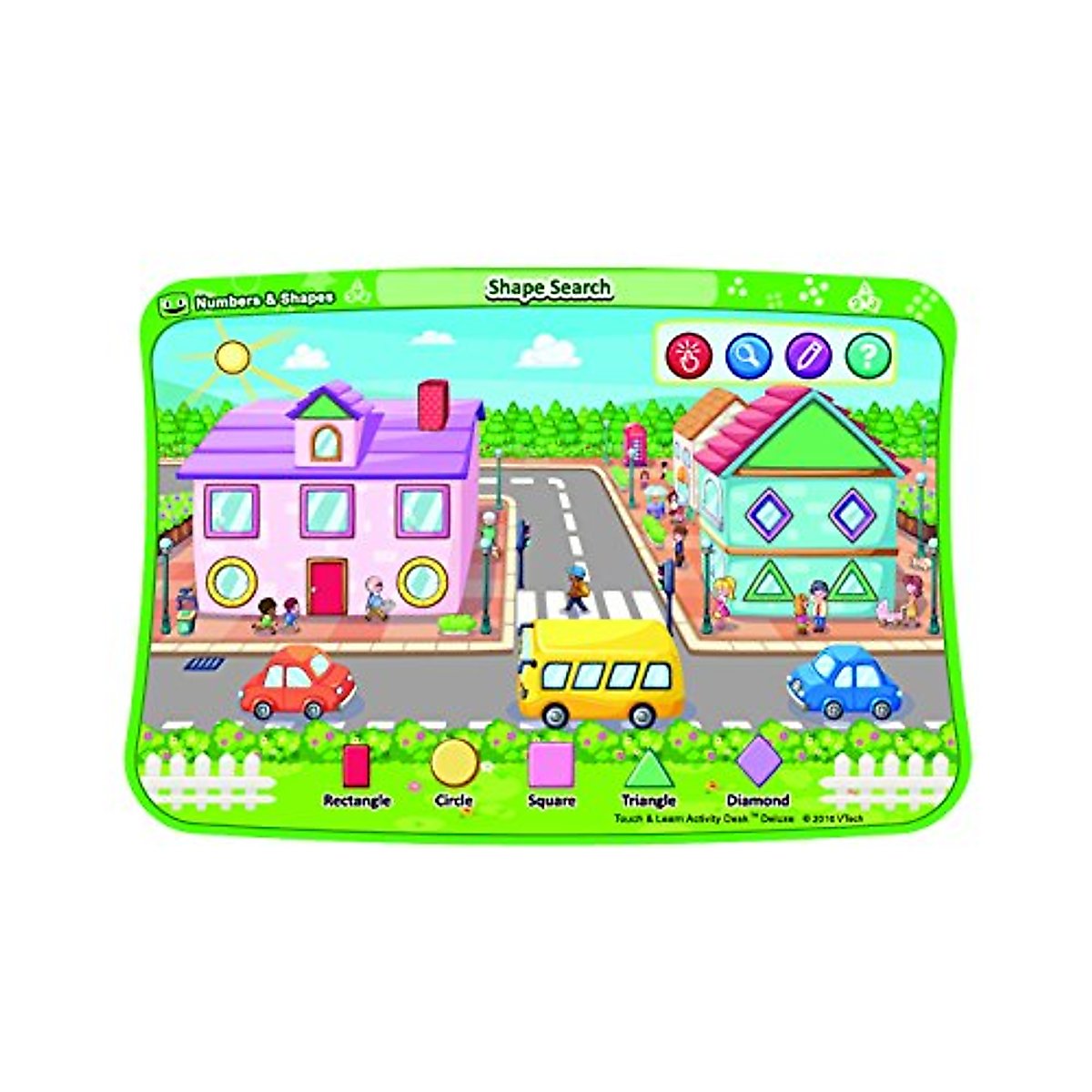 VTech Touch and Learn Activity Desk Deluxe Expansion Pack - Numbers and Shapes