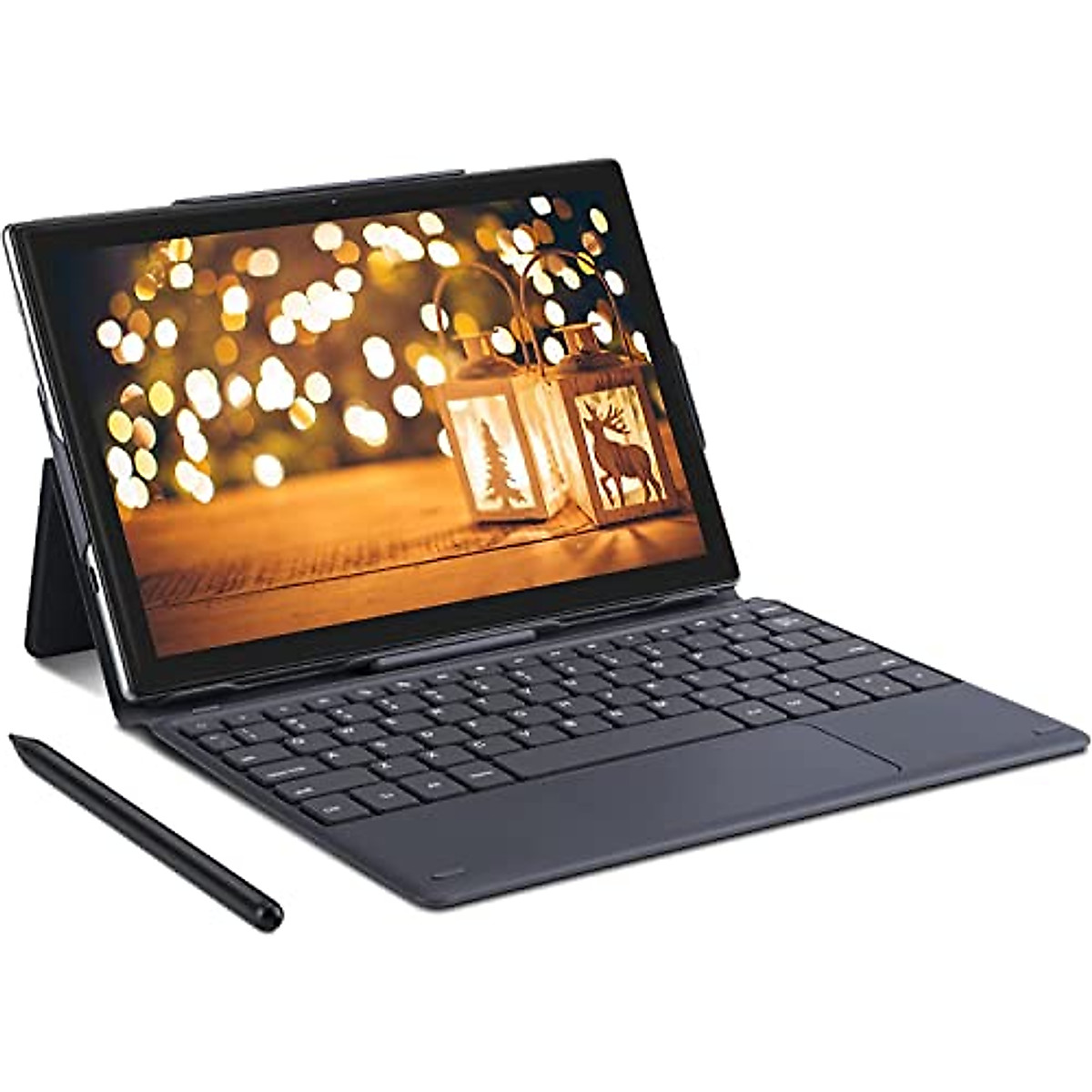 Android 10.0 Tablet PC, 10.1" Octa-Core Tablet 4G LTE with Dual Micro SIM, RAM 4G / ROM 64G, 1280x800Tablet with Keyboard and Stylus Pen,GPS, OTG, G-Sensor, Light Sensor, TF Card, BT 5.0, WiFi.