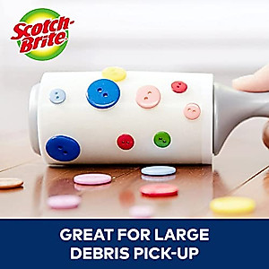 Scotch-Brite 50% Stickier Lint Roller, Works Great On Pet Hair, 6 Rollers, 48 Sheets per Roller, 288 Sheets Total (Packaging may vary)