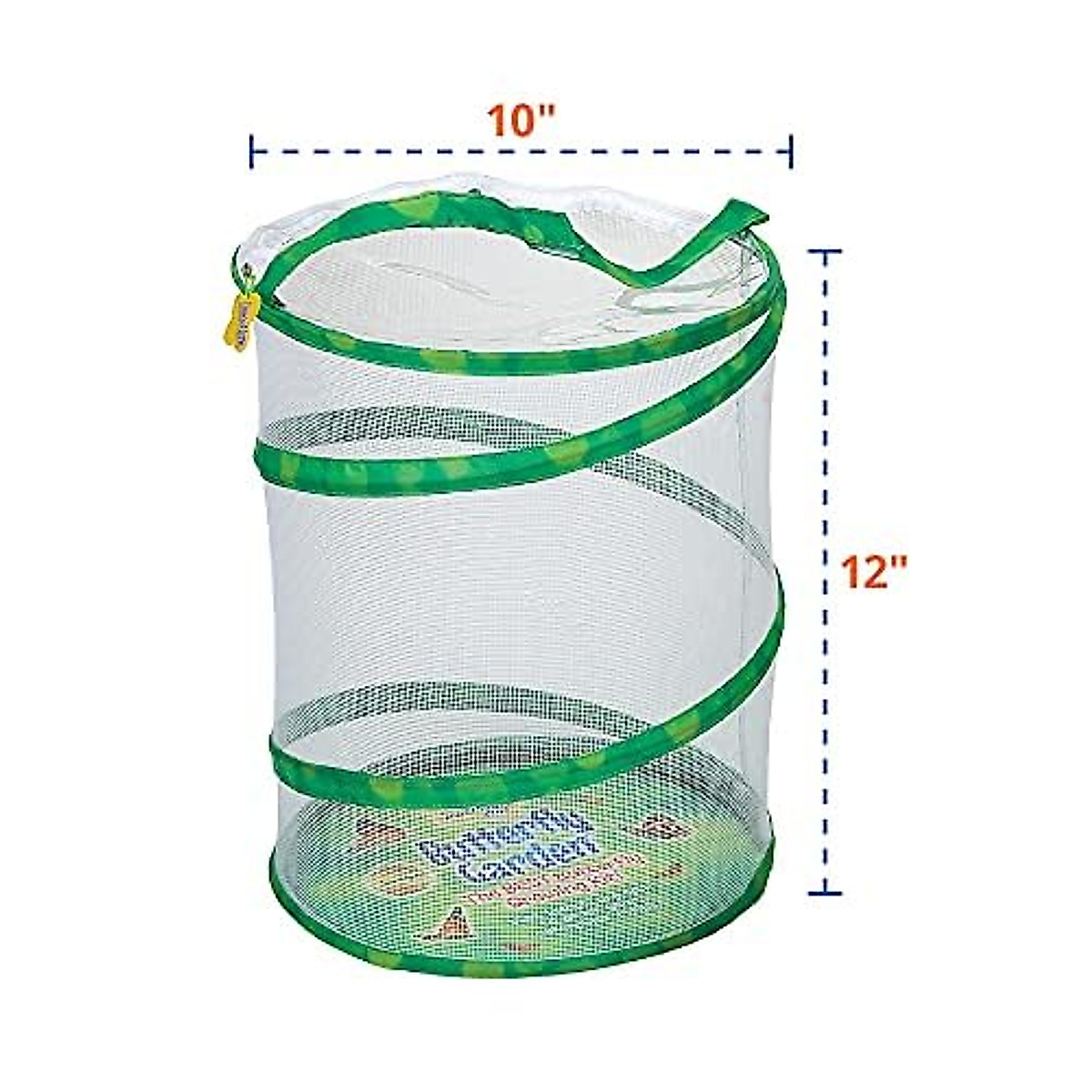 Butterfly Garden: Original Habitat and Two Live Cups of Caterpillars with STEM Butterfly Journal – Life Science & STEM Education – Butterfly Science Kit