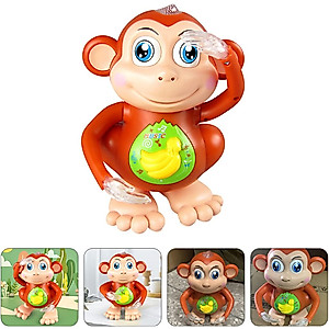 Toyvian Monkey Musical Toy Educational Toy Musical Baby Toys Dancing Monkey Toy Dancing Animal Musical