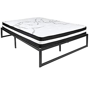 Flash Furniture Platform Bed Frames/Mattress Set, Full, 0