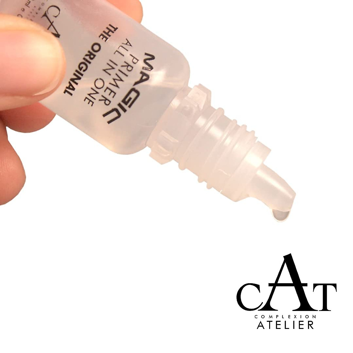 CAT Magic Primer All in One The Original Make-up Mixing Liquid for Waterproof Sweat Resistance and Smudge Proof for Ultra Long Wear Transparent Small
