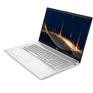 HP Newest 17t Touchscreen Laptop, 17.3" HD+ Display, Intel Core i7-1165G7, 32GB DDR4 RAM, 1TB PCIe SSD, Wi-Fi 6, Backlit KB, Bluetooth, Webcam, HDMI, Windows 11 Home, Silver