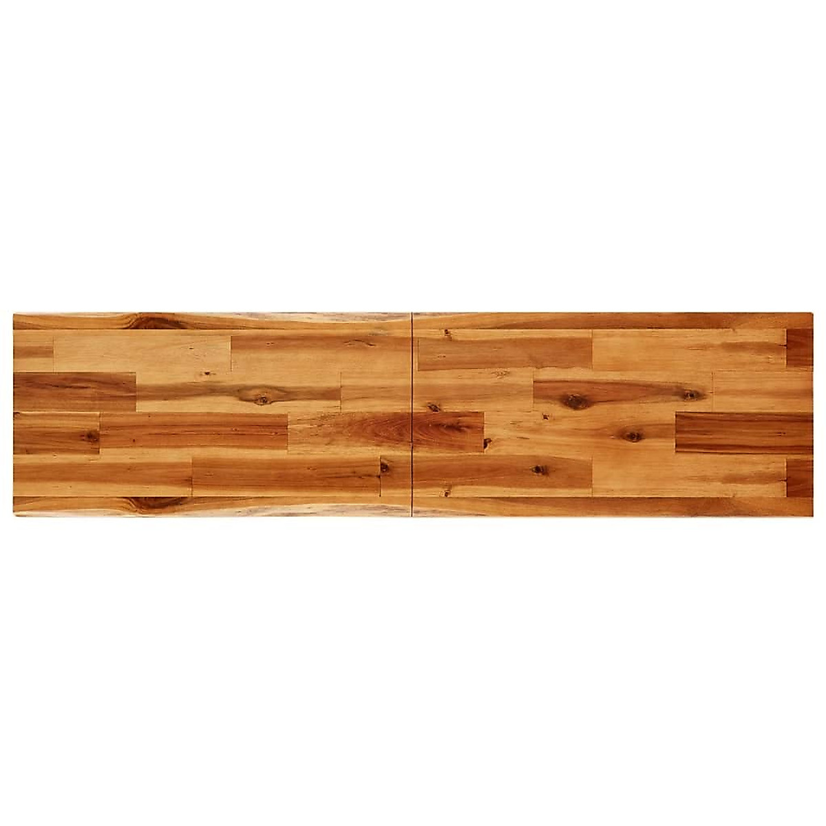 loibinfen Wood Live Edge Console Table, Narrow Entryway Foyer Table, Rustic Hallway Accent Table for Living Room, Entrance, 6.7"x15.7"x31.5" Solid Wood Acacia