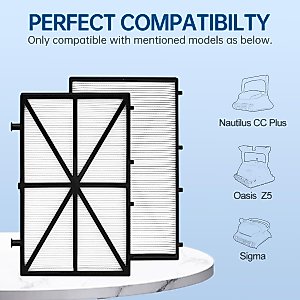 DP M400 Robotic Pool Cleaner Filter Replacement Compatible with Dolphin Nautilus CC Plus M200 / M400 / M500, Part# 9991432-R4 4 Packs