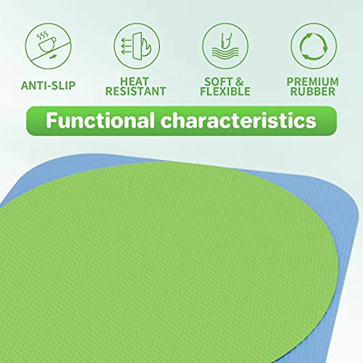 6pcs Jar Opener Gripper Pads, Rubber Jar Grippers Multi-function Kitchen Gadget Anti-slip Coasters Bottle Lid Opener Jar Opener for Seniors with Arthritis Weak Hands (6 Colors)