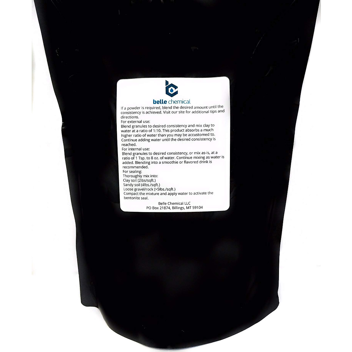 Food Grade Sodium Bentonite Clay (5 Pounds)