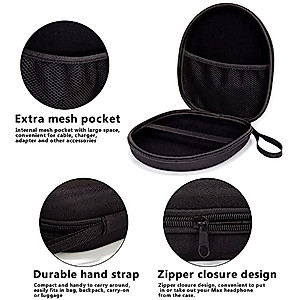 Ginsco 2 Pack Headphone Carrying Case Storage Bag Pouch