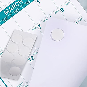 Wall Calendar with Julian Date, July 2023 - June 2024 Yearly, One Page for Organizing, Premium Thick Paper, Vertical, Gift Pocket, 34.8" x 22.8" (Open)