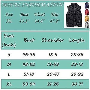 Men's Lightweight Casual Down Vest Full Zipper Vest Coat Stand Collar Padded Outerwear Sleeveless Winter Down Jacket Packable Men's Waterproof Outerwear gray Small