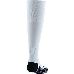 Under Armour Youth Soccer Over-The-Calf Socks, 1-Pair, White/Black/Black, Small