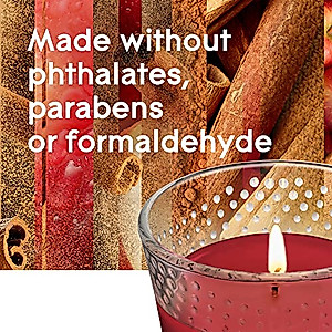 Glade Candle Jar, Air Freshener, Apple Cinnamon, 3.4 Oz, 2 Count