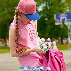 HOTCOK H37 Kids Headphones for Girls Boys Foldable Adjustable On Ear Headphones 3.5mm Jack Wired Cord for School,Home,Airplane,Car(Green/Purple)