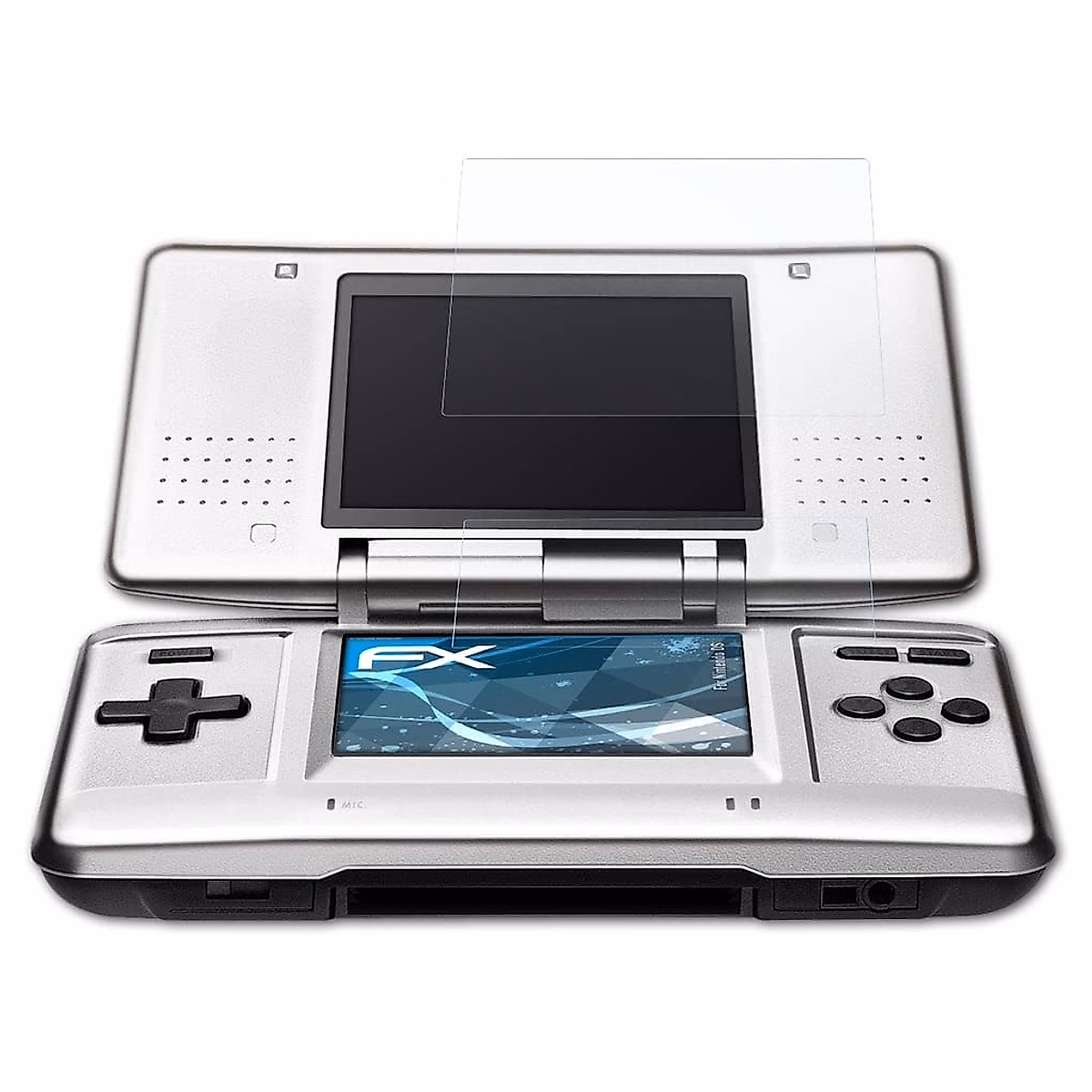 atFoliX Screen Protection Film compatible with Nintendo DS Screen Protector, ultra-clear FX Protective Film (Set of 3)