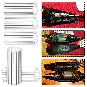 Rotary Multi-Tool Coupling Parts, Fits for Dremel 395 Corded Multi-Tool Replacement Coupling 2615294309 (5 Pcs)