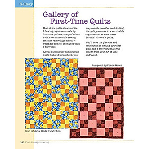 First-Time Quiltmaking, Second Edition, Revised & Expanded: Learning to Quilt in Six Easy Lessons (Landauer) 7 Simple Projects and Easy-to-Follow, Clearly Illustrated Instructions for Beginners