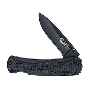 Camillus CamLite 6.25" Folding Knife Tactical Pocket Knife, Black (19200)
