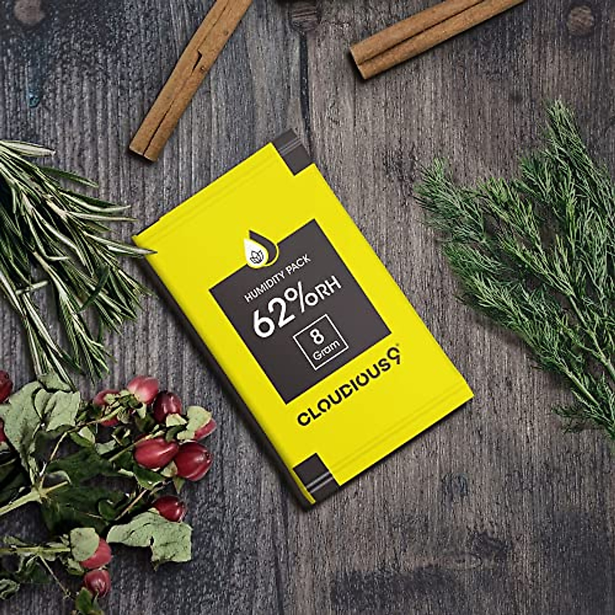 62% 2-Way Humidity Pack Regulator 8 Gram - 12 Count PAK for Humidors Herb Flower - Individually Sealed Bag – Solution for Convenient Humidification