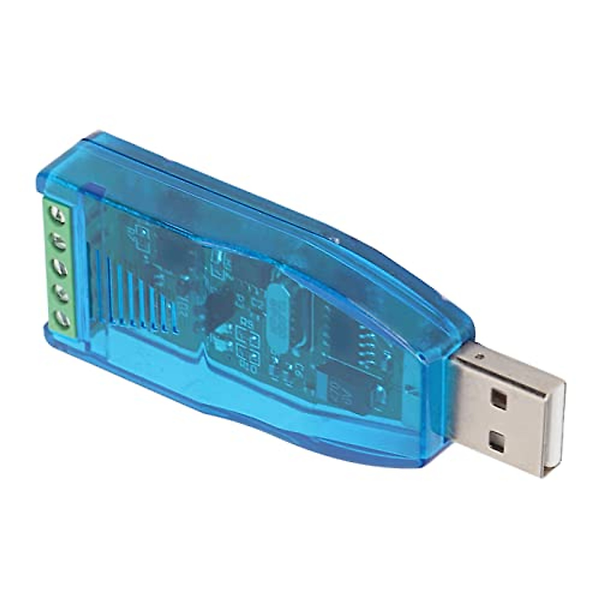 BOTEGRA MOS Tube Control Module, USB Relay Module USB Intelligent Control Switch DC 5-24V 5A 1 Channel for Computer(Relay Module with Housing)