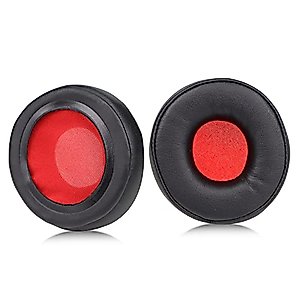 Move Ear Pads Cushion, MOLGRIA Replacement Earpads for Jabra Mobr Wireless Stereo Headphones.(Red Lining)