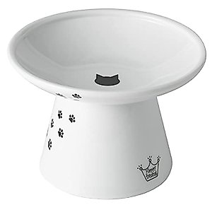 Necoichi Extra Wide Raised Cat Food Bowl (Cat, Extra Wide)
