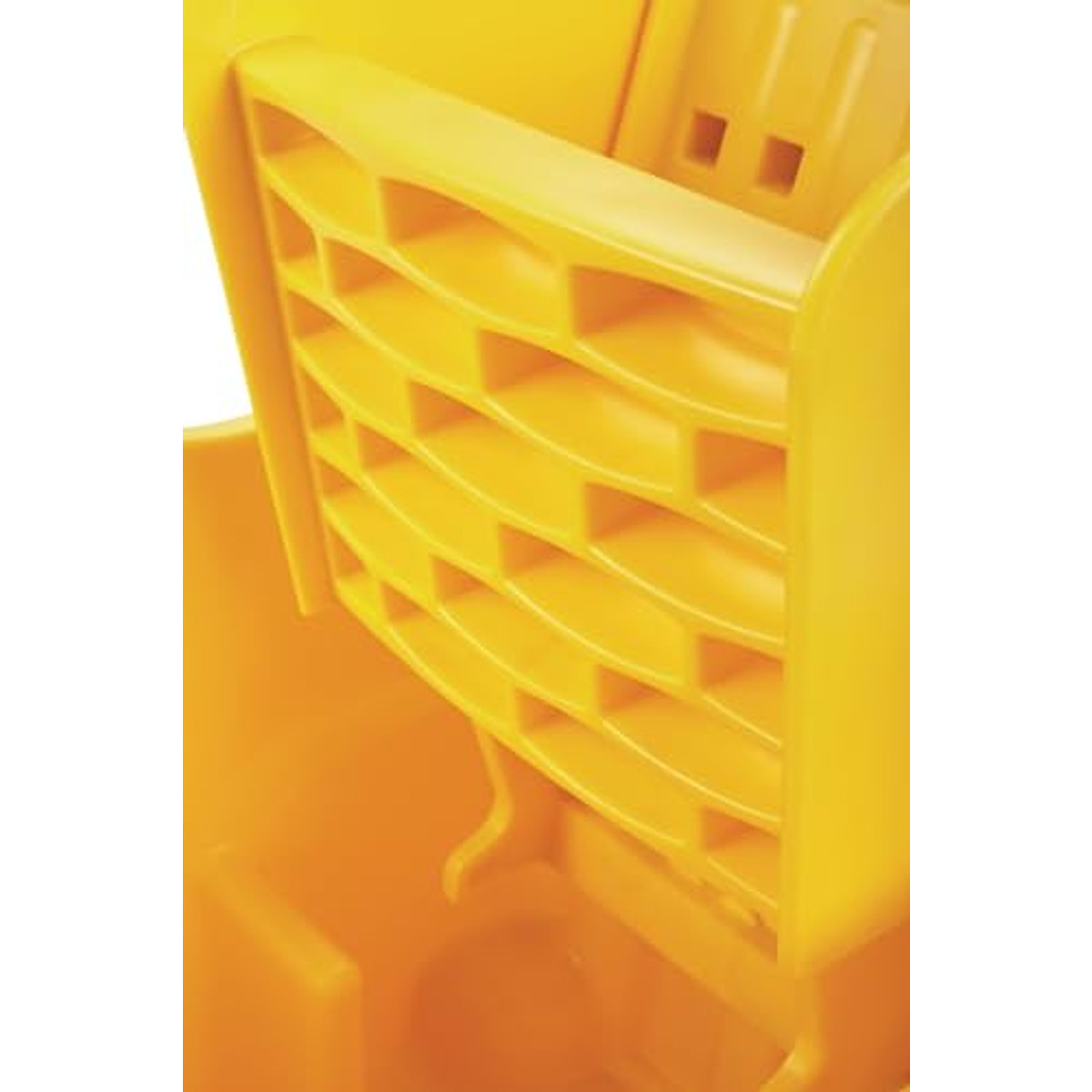 Rubbermaid Commercial Products Side-Press Replacement Wringer for WaveBrake 2.0 Mopping Buckets, Yellow, Heavy Duty Cleaning for Professional/Janitorial Use