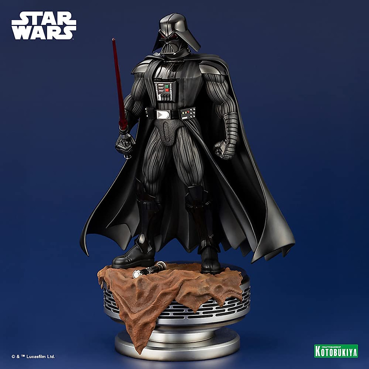 Kotobukiya Star Wars: A New Hope: Darth Vader The Ultimate Evil ARTFX Artist Series Statue,Multicolor