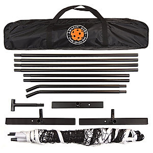 Amazin' Aces Portable Pickleball Net | Premium Net Set Includes Easy-Snap Metal Frame, Tension Strap Net, & Carry Bag for Easy Carry | Regulation Size Pickle Ball Net