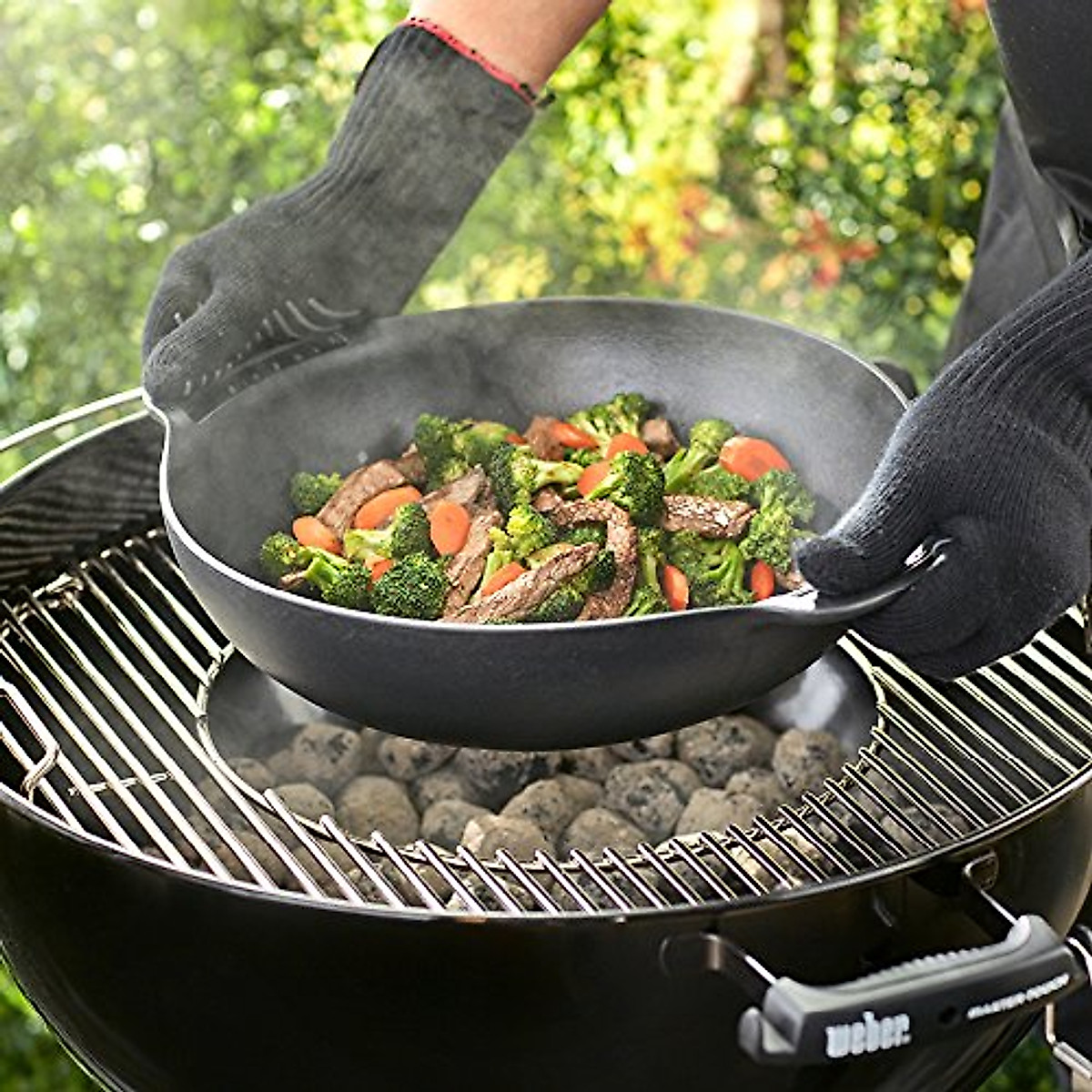 Weber Gourmet BBQ System Wok,Black