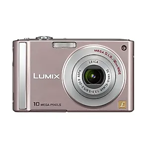 Panasonic Lumix DMC-FS20P 10MP Digital Camera with 4x Wide Angle MEGA Optical Image Stabilized Zoom (Pink)