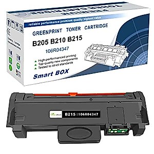 Remanufactured Toner Cartridge B205 B210 B215 Black High Capacity 3000 Pages for Xerox B215DNI B205DNI B210DNI Printer GREENPRINT 106R04347